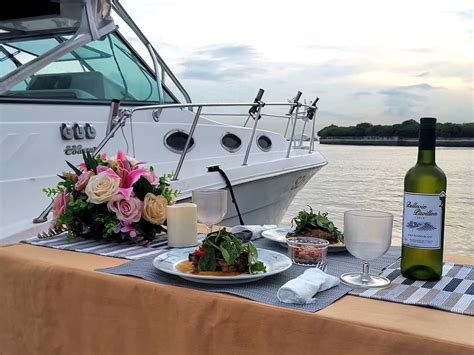 Private Sunset Dinner Cruise Yacht Boat Dining In Singapore