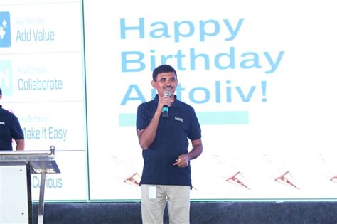 Autoliv70years Happybirthdayautoliv Savemorelives Narasimha Murthy Tumkur