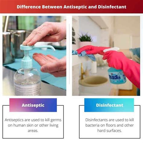 What S The Difference Between An Antiseptic And A Disinfectant At Fernando Ward Blog