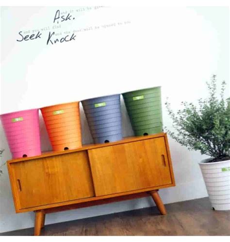 블라젯 대형 플라스틱 원형화분 플라스틱화분 대형화분 흰색화분 거실화분 베란다화분 롱분 긴화분 화분커버 티몬