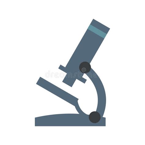 Vector Illustration Of A Microscope Stock Vector Illustration Of