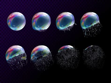 soap bubbles animation vectors and illustrations for free download