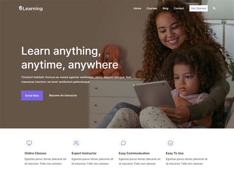 elearning wordpress theme