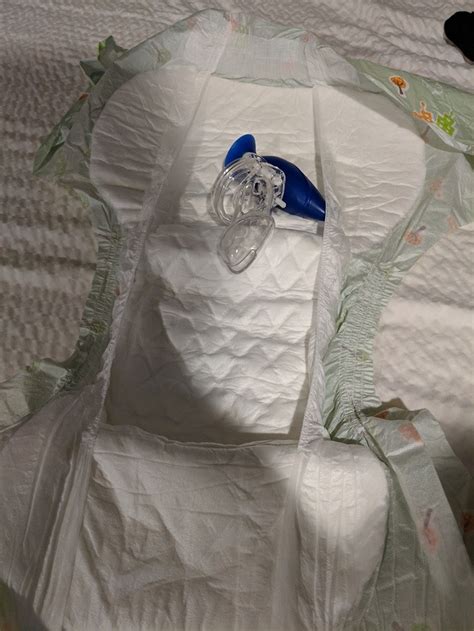 Chastity Plug Diaper Interesting Night Chastity Abdl Diaper
