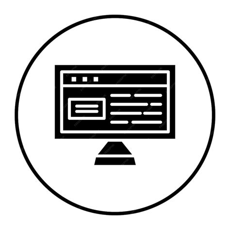 Premium Vector Web Interface Vector Illustration