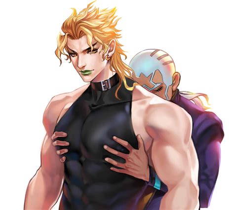 Dio Brando And Enrico Pucci Jojo No Kimyou Na Bouken And 1 More Drawn