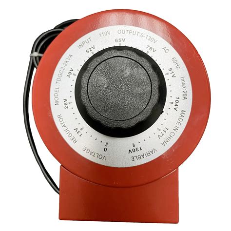 VA Variable AC Power Supply TDGC KM Metered Variac