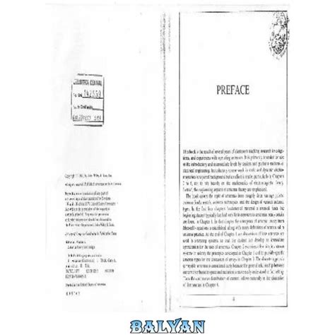 خرید و قیمت دانلود کتاب Antenna Theory And Design ترب