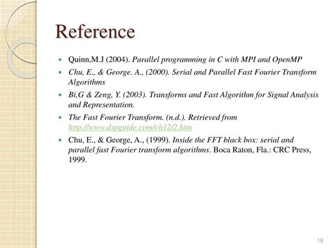 ppt parallel fast fourier transform ryan liu powerpoint presentation