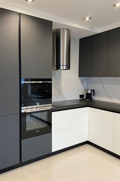 Фото красивых кухонь в современном стиле | Дизайн кухонного шкафа ...