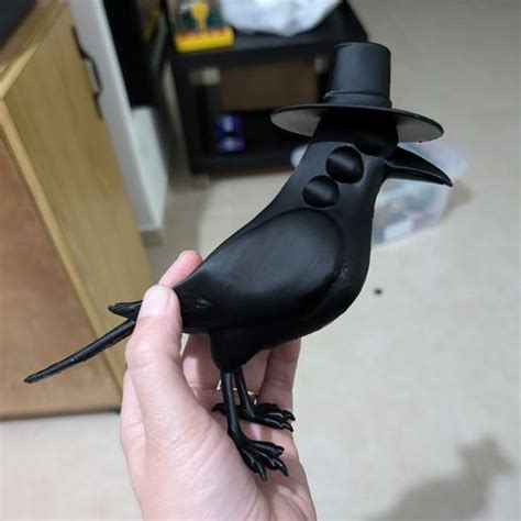 🐦 K Pop Demon Hunters Crow Magpie Bird・ Stl File For 3d Printing・cults