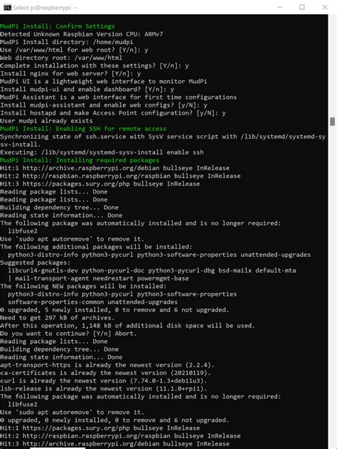 Php Error While Running The Mudpi Installer I Dont Really Know How All This Webserver Stuff