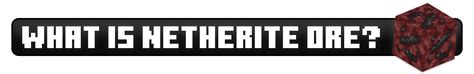 Download Skays Netherite Ore Remined Minecraft Mods And Modpacks