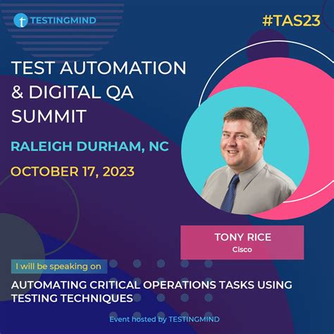 Testingmind On Linkedin Test Automation Summit Raleigh Durham