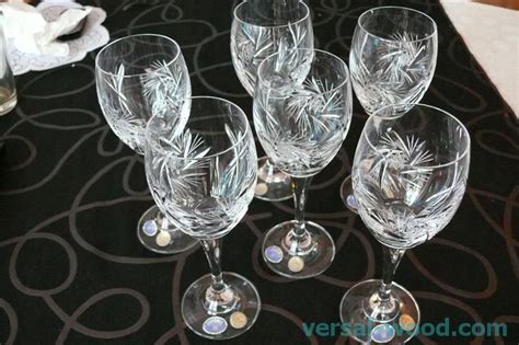 Кришталеві келихи фужери для білого і червоного вина набори кришталевих келихів Ідеї вашого