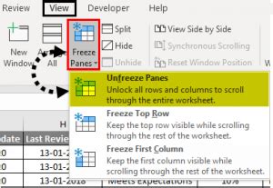 Freeze Panes In Excel How To Freeze Panes In Excel