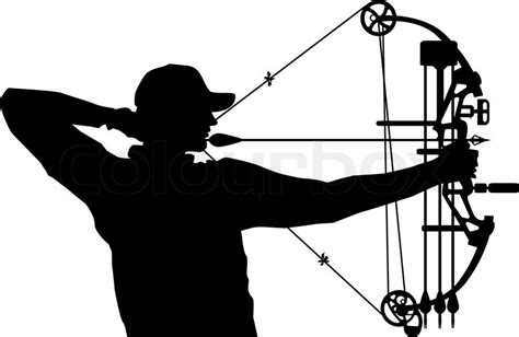 Compound Bow Drawing At Explore Collection Of