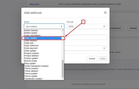 How To Connect Custom Webhook With Shopify