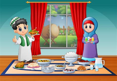 55 نقاشی سفره افطار ماه رمضان کودکانه و بزرگسال آسان و سخت برای رنگ آمیزی