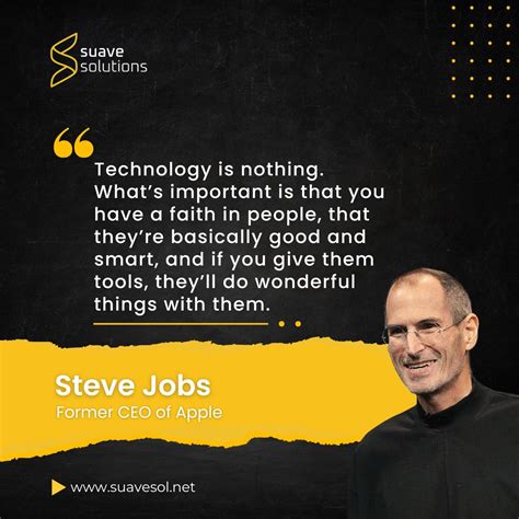Suavesolutions Innovation Technology Stevejobs Empowerment
