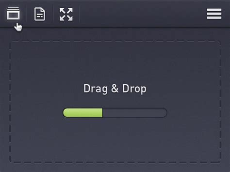 Drag And Drop User Interface User Interface Interface User Interface Design