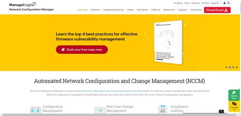 39 Best Network Configuration Management Tools 39 Best Network Configuration Management Tools