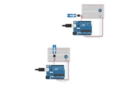Circuit Design Servomotor 1 Tinkercad