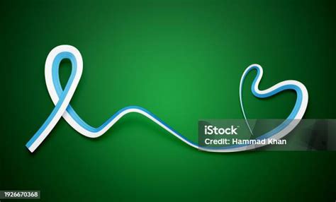 산 마리노 심장 모양의 물결 모양의 인식 리본 깃발 녹색 배경 3d 일러스트 레이 션의 3d 깃발 3차원 형태에 대한 스톡 사진 및 기타 이미지 Istock