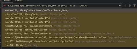 Nullpointexception When Calling Addmessagelistener On Jedis Cluster · Issue 2020 · Spring