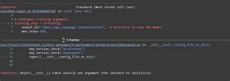 Error Using Deepspeed For Sftconfig Deepspeed Hugging Face Forums