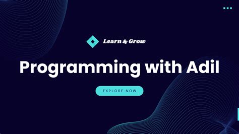 Learn Programming With Adil