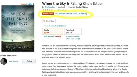 Eric Sandras On Linkedin Amazons 1 Selling E Book In “christian Death” 🤔 Not Sure If This Is An…
