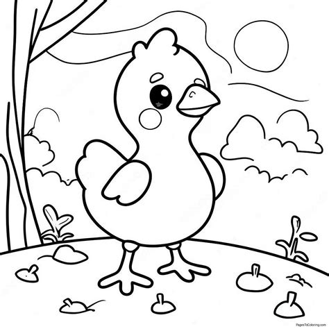 Wheres Chicky Coloring Page 37042 29785