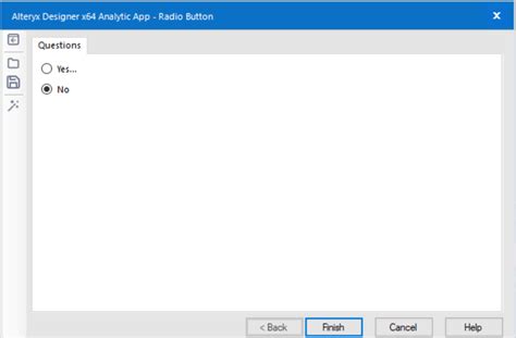 Solved Analytical App Radio Button Collapsing A Contai Alteryx