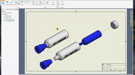 35 Inventor Drawings With Assemblies And Presentations Youtube