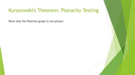 Planar Graph Graph Theory Course Presentationslide Pptx