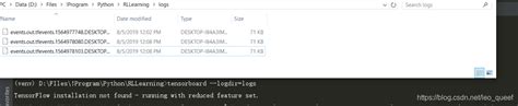 tensorboard： tensorflow installation not found 访问不到图（windows）（已解决） csdn博客