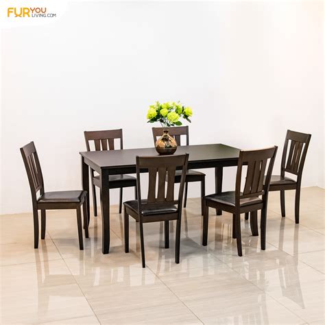 ชุดโต๊ะกินข้าวไม้ 6 ที่นั่ง รุ่น ทารา Tara Furyouliving Online Store แหล่งรวมเฟอร์นิเจอร์