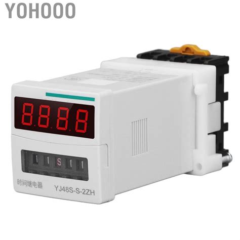 Yohooo Digital Programmable Time Delay Relay Interference 0 1S To 99h For Automated Control