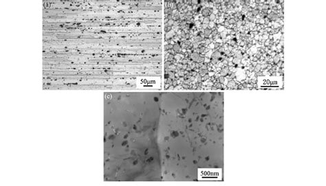 A Optical Micrograph Showing Large Elongated Pancake Shaped Grains In Download Scientific