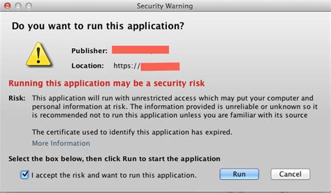 macos suppress java warnings ask different