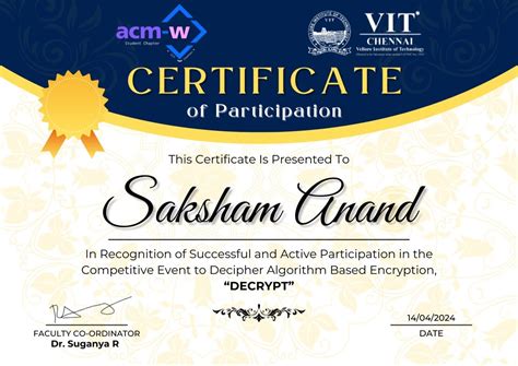 Saksham Anand On Linkedin Decrypt Encryption Algorithms Cybersecurity Techevent
