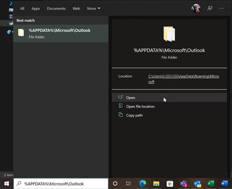 outlook auto complete functionality