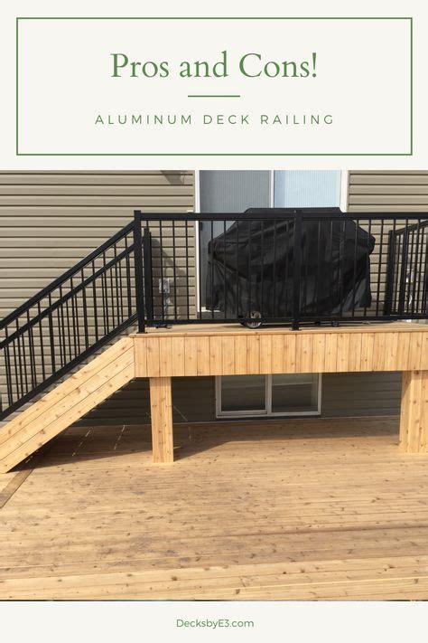 Many Different Railing Materials Can Be Used For Deck Railing Having Installed Many Of The Most