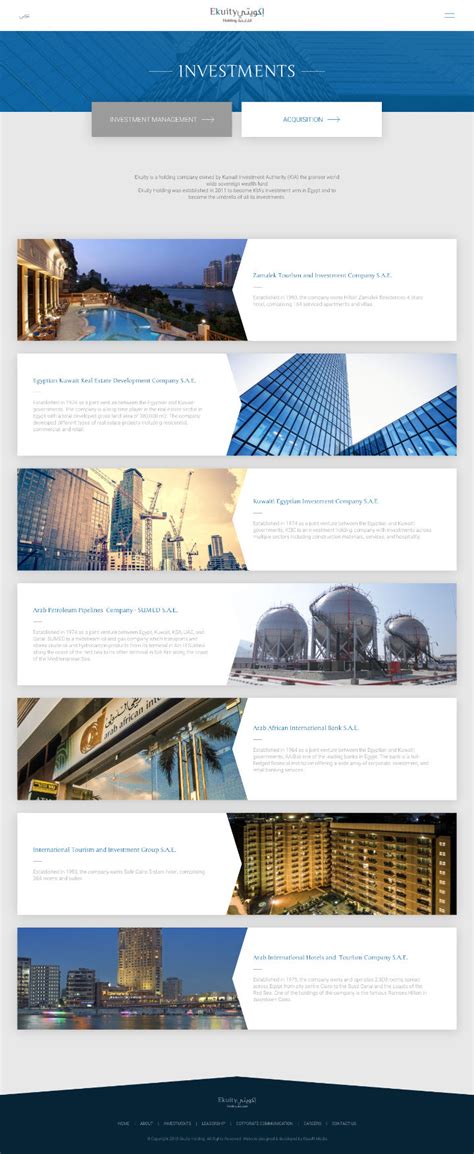 Ekuity Holding Web Design Ecommerce And Digital Marketing In Egypt
