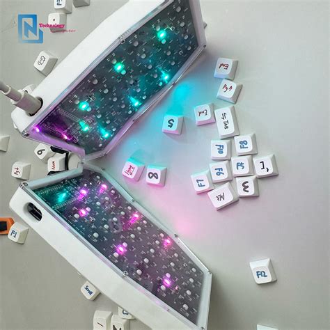 Bàn Phím Sofle Rgb Hoàn Thiện Keyboard Split Sử Dụng Atmega32u4 Keymap