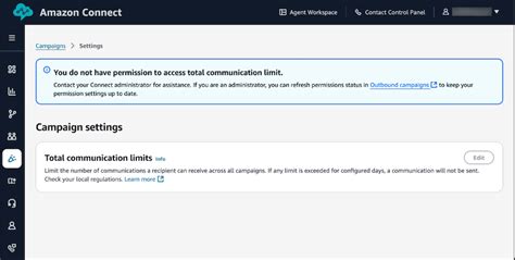 Enable Outbound Campaigns And Customer Profiles Amazon Connect