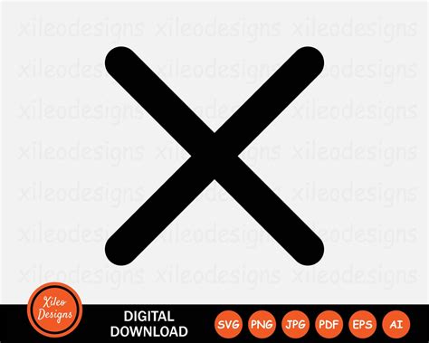 Cancel Icon Svg Delete Cross Wrong Incorrect Rehect No Png  Eps Ai