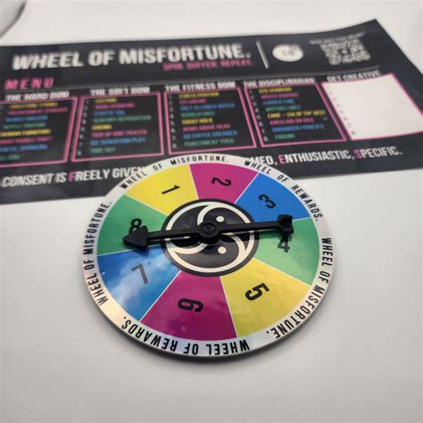 Wheel Of Misfortune — A Bdsm Game Letti Lustcraft