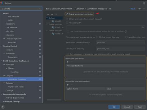 Java Jps Incremental Annotation Processing Is Disabled Jaeuks Space Intellij Java